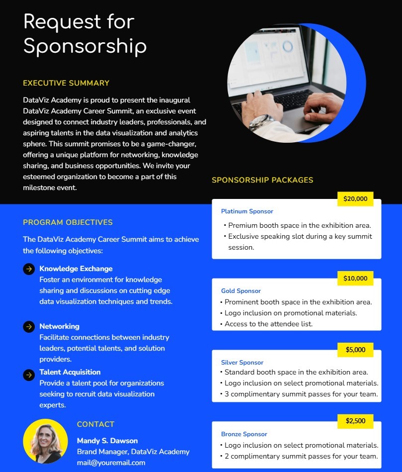 Winning Sponsorship Proposals: Key Elements, Templates, Tips ...