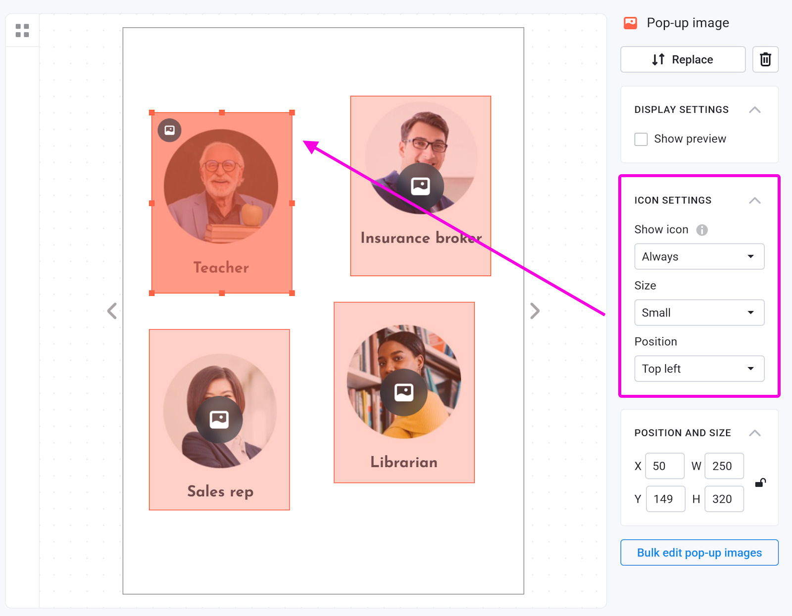 How to prevent icons from interfering with your content? | FlippingBook