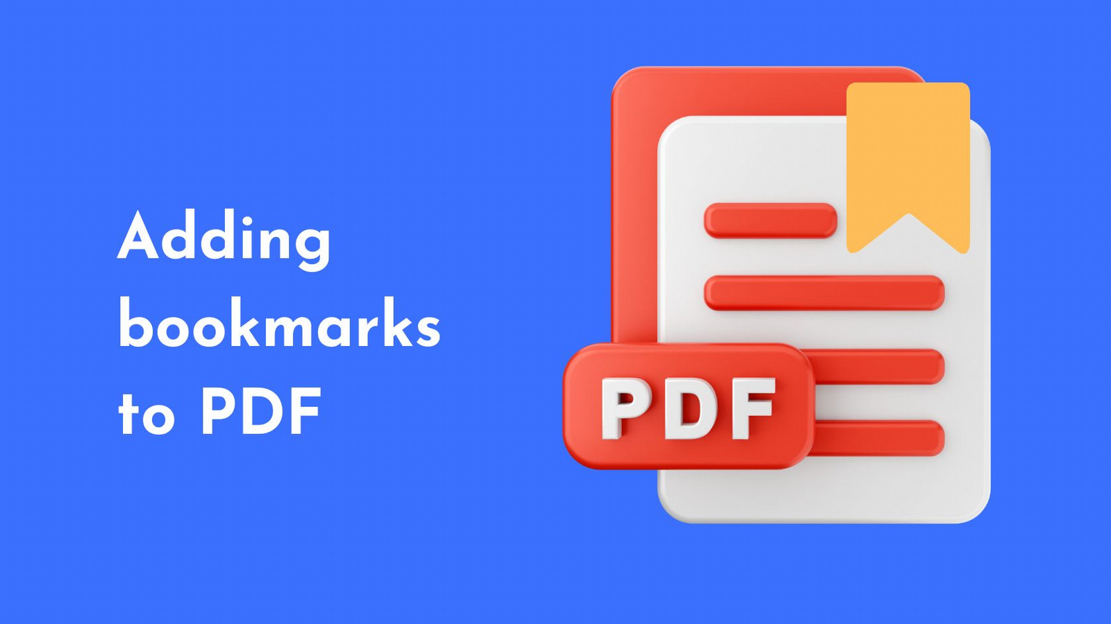 How to Add Bookmarks to Your PDF — 4 Simple Ways - FlippingBook Blog